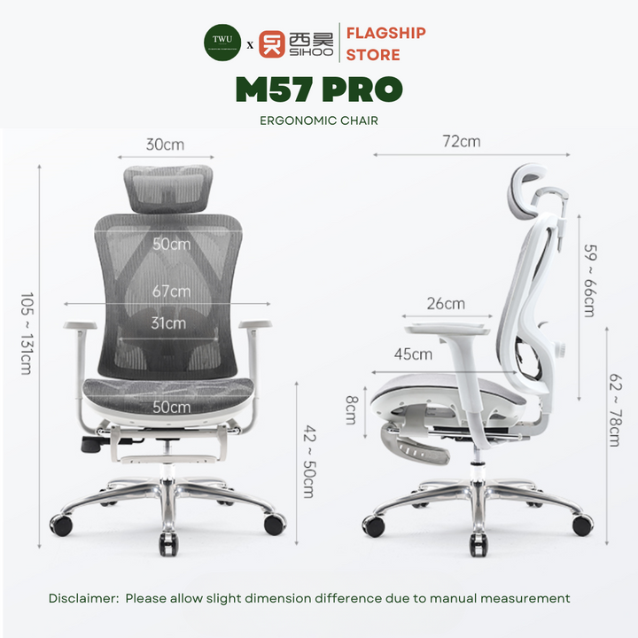 SIHOO M57 PRO Ergonomic Office Chair – Sihoo Ergonomic Office Chairs PH ...
